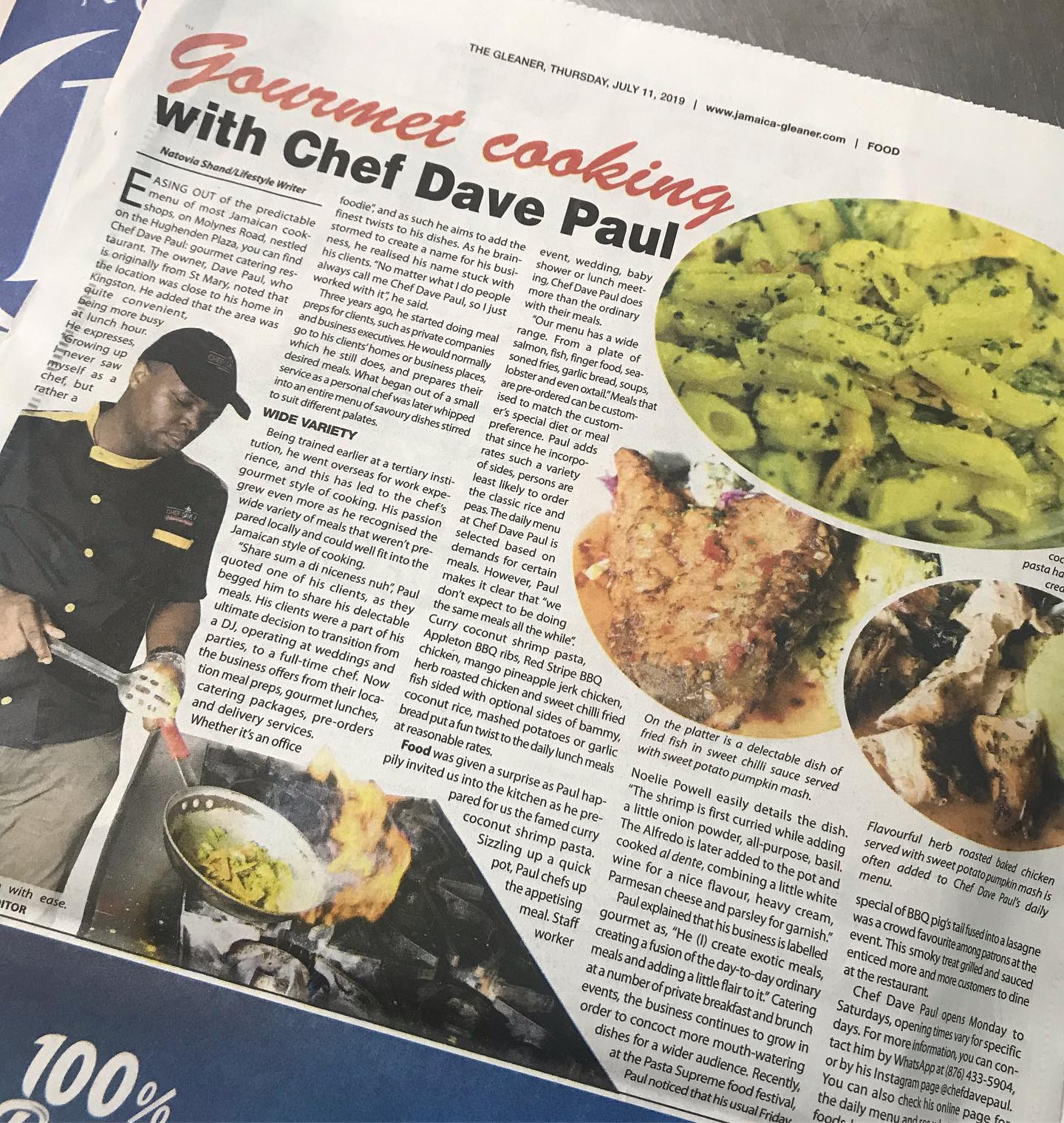 Chef Dave Paul - Connecting Jamaica