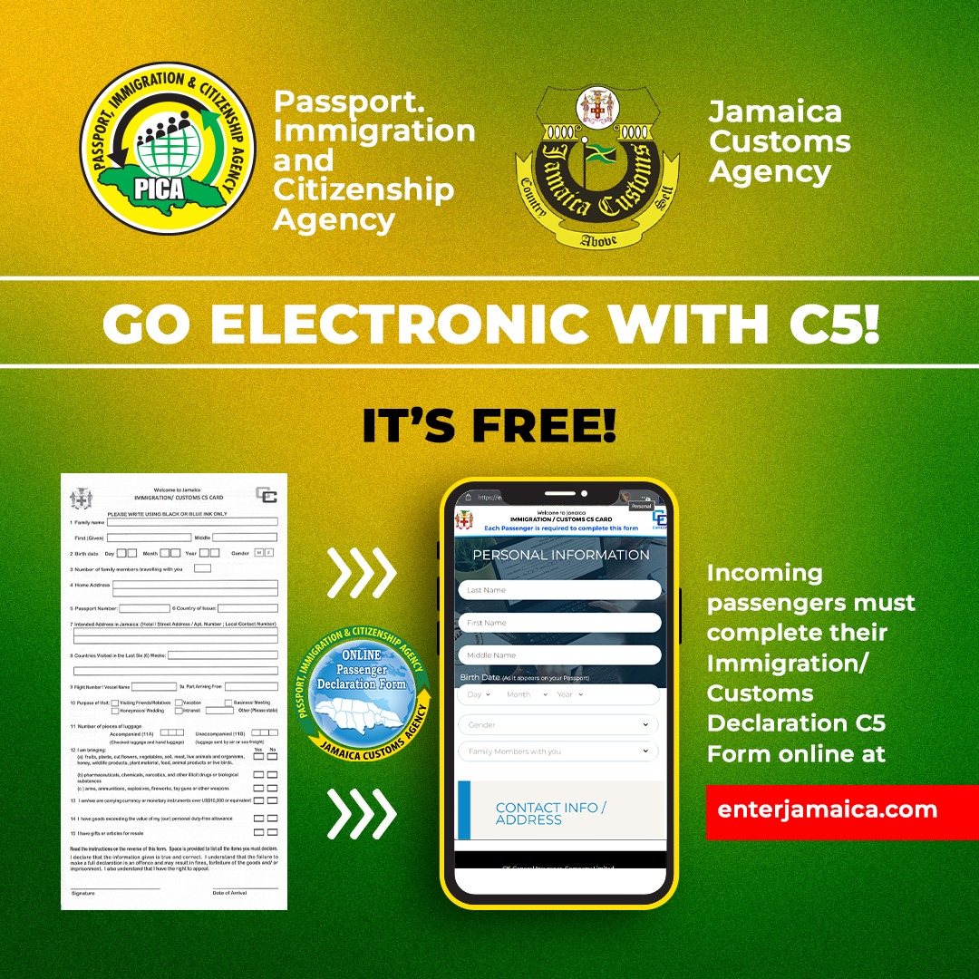 Entry Requirements for Visiting Jamaica - Connecting Jamaica